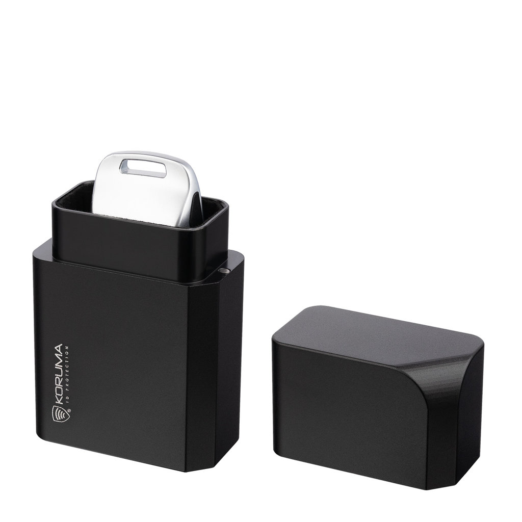 Aluminium Faraday box for keyless fobs - KUK-146BL - Koruma.co.uk