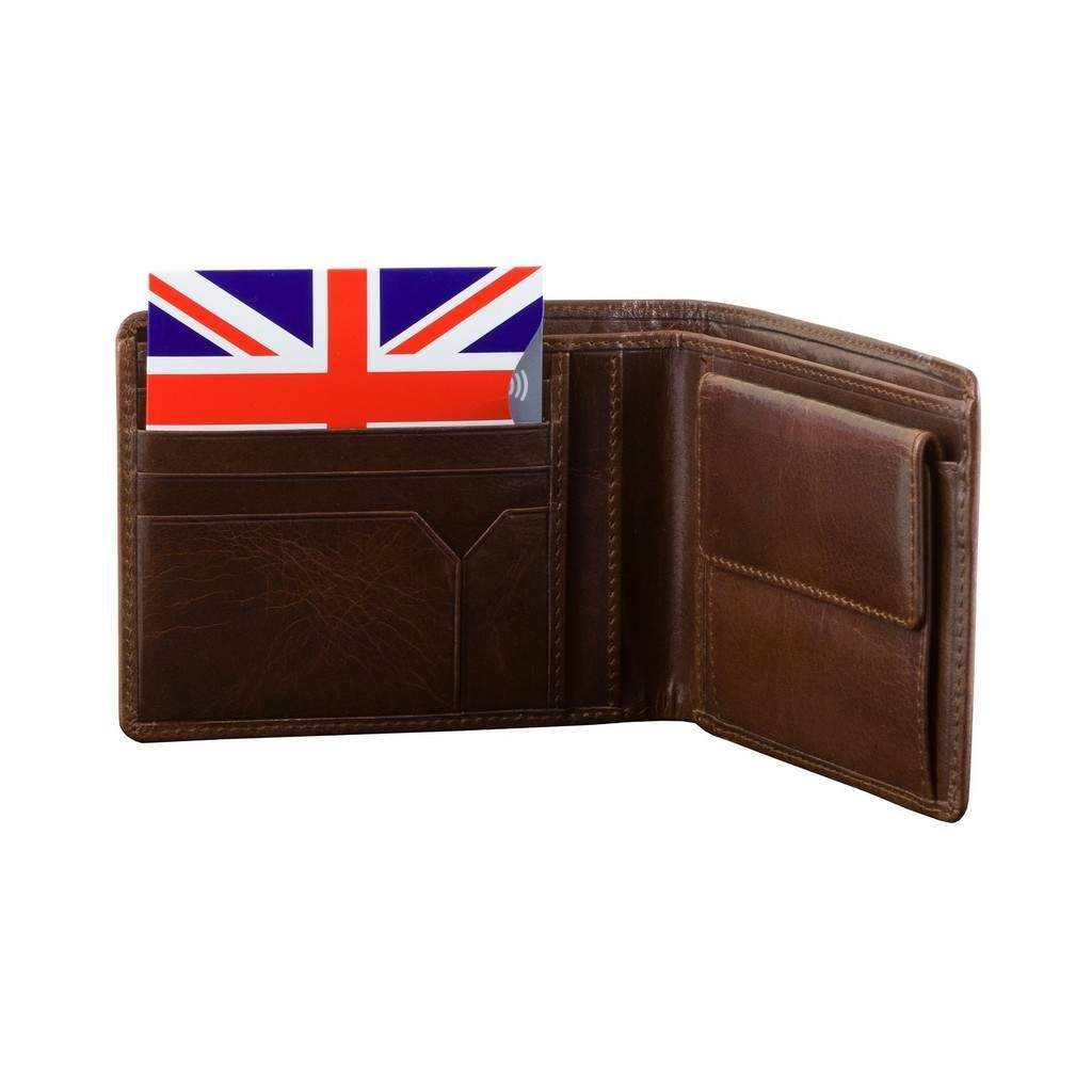 RFID Blocking Credit Card Protection Sleeve - Union Jack- Koruma