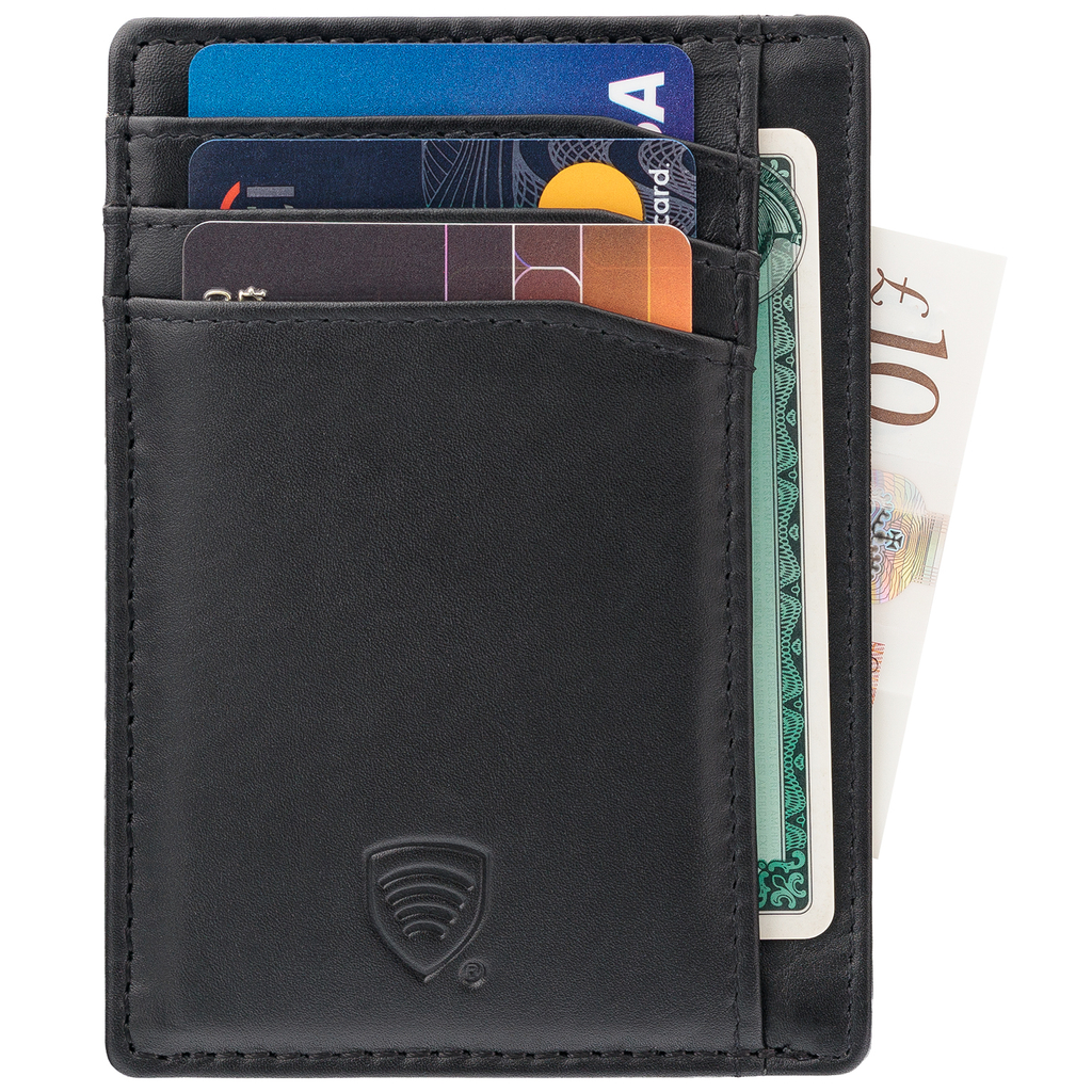 RFID Card Holder - 4 Card Slots - Note Section - ID Window - SLIM - KUK ...