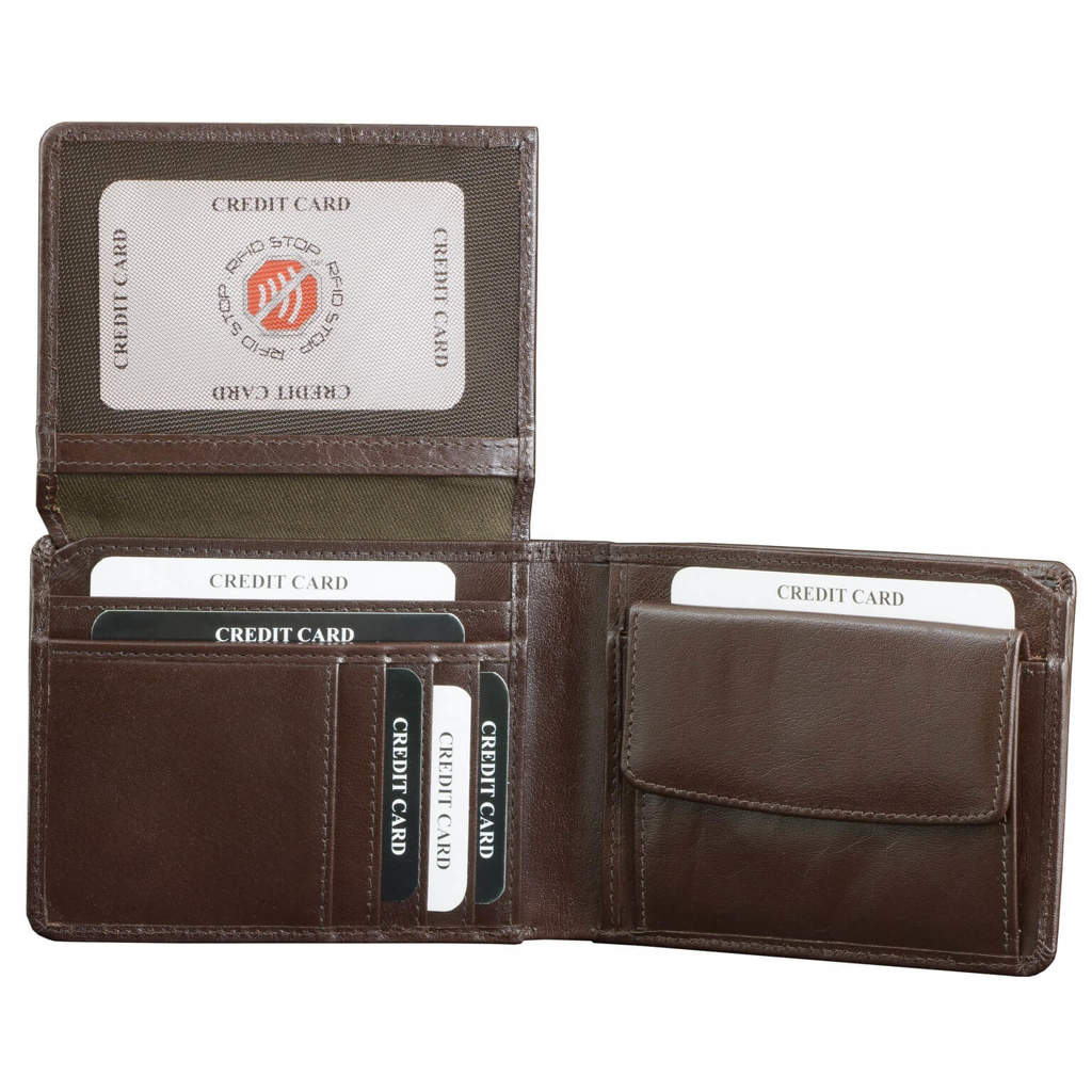 RFID blocking wallet - ELEGANCE - KUK-97BBR - Koruma.co.uk