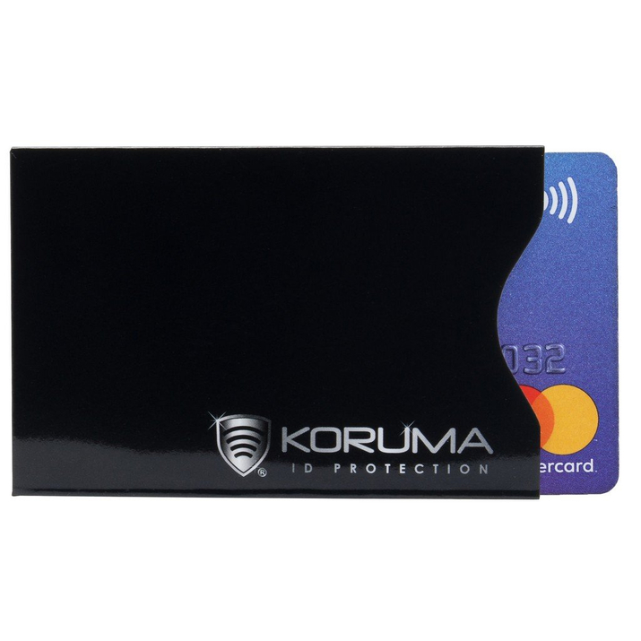RFID protection sleeve for credit card with contactless feature
